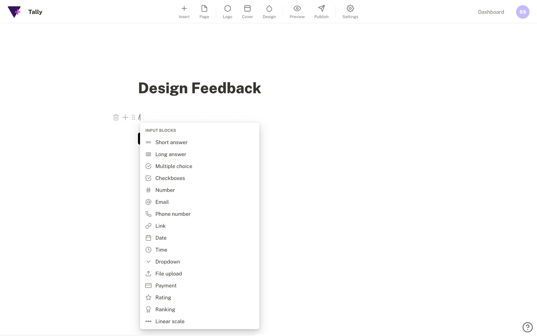 Tally | UI, UX Design | SaaS | Application Design | saas ui Tally | UI, UX Design | SaaS | Application Design | saas ui